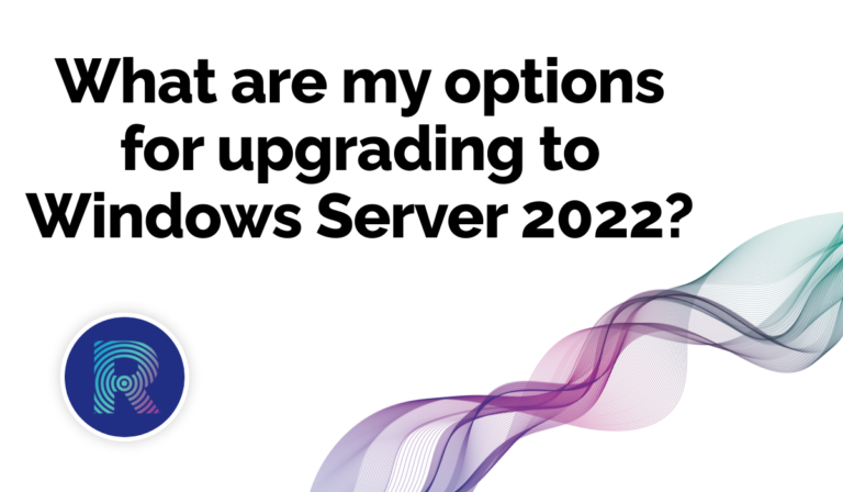 Different option for my Windows Server upgrade - Rosh Tech